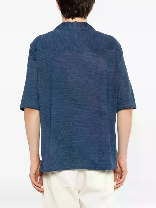 Brunello Cucinelli Camp-collar Buttoned Shirt