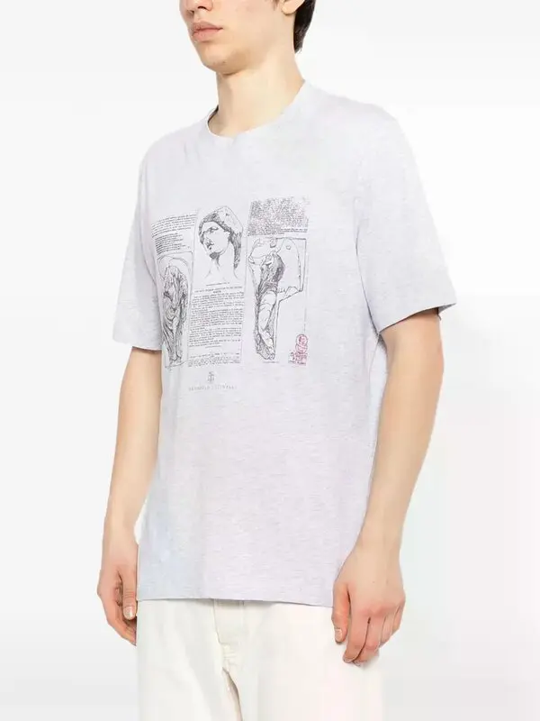 Brunello Cucinelli Print T-shirt