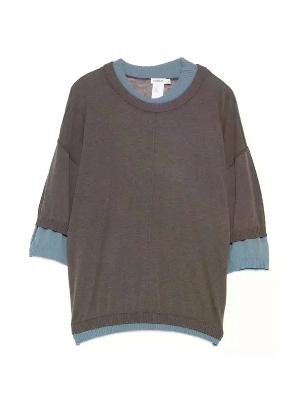 COTEMP Collared Top