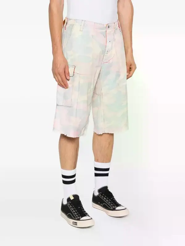 GALLERY DEPT. Camouflage Cargo Shorts