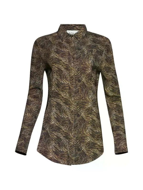 Tove Elvin Zebra-print Shirt