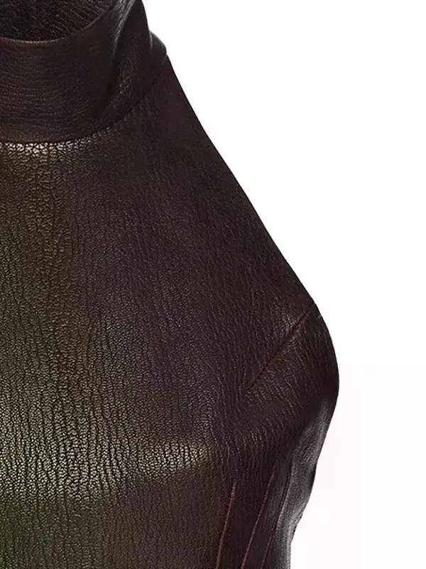 Magda Butrym High-neck Leather Top
