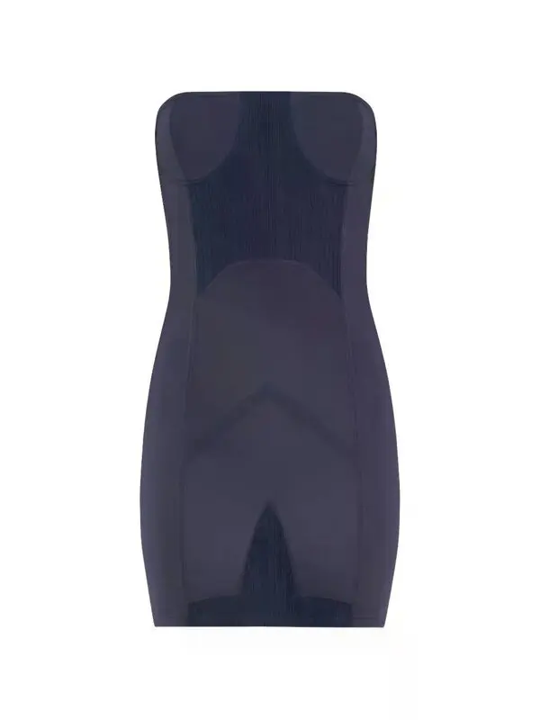 JEAN PAUL GAULTIER Strapless Mini Dress - Blue