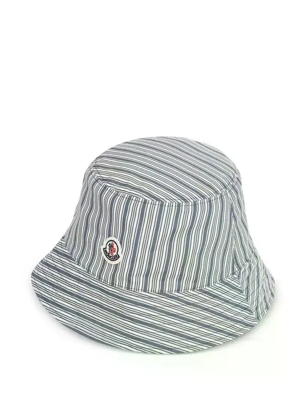 Moncler Reversible Striped Bucket Hat