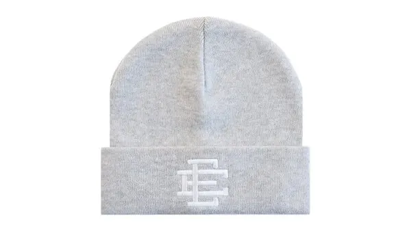 ERIC EMANUEL Ee Beanie - Heather Grey/white