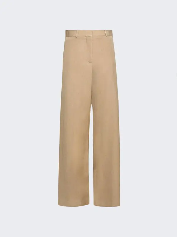 THE ROW Dender Pant Chamois - Beige