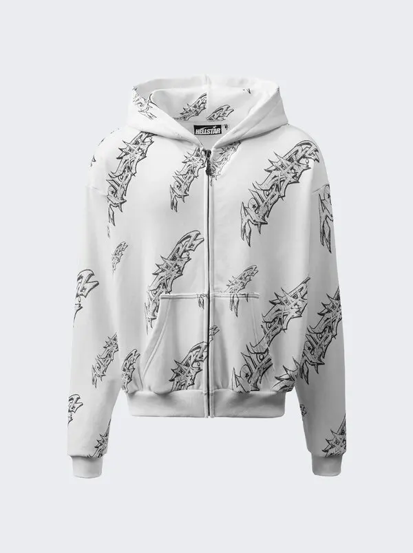 HELLSTAR Roll Print Graffiti Zip Up