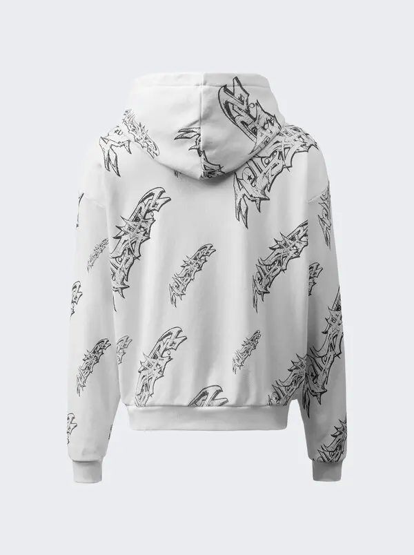 HELLSTAR Roll Print Graffiti Zip Up
