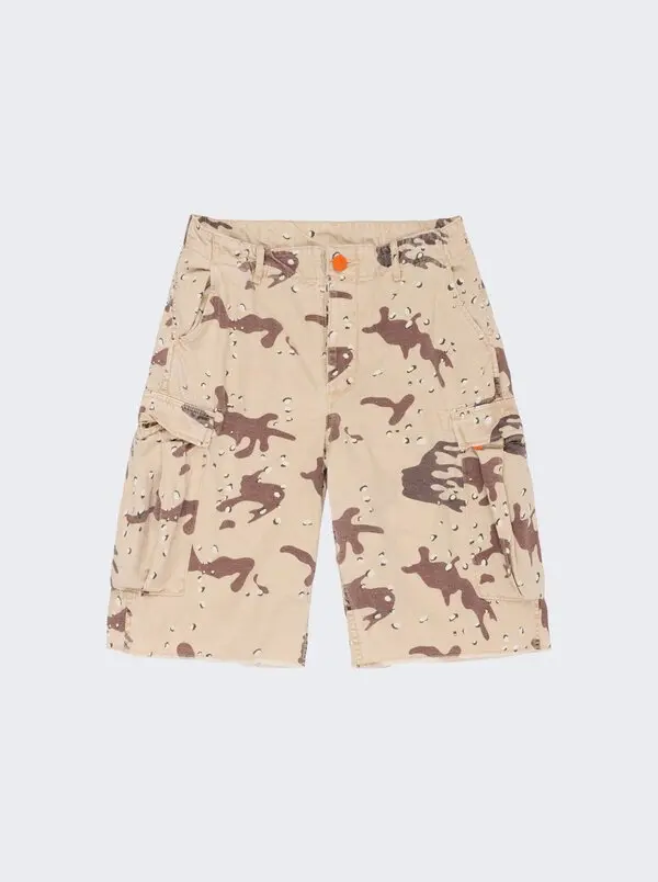 HELLSTAR Camo Shorts - Brown
