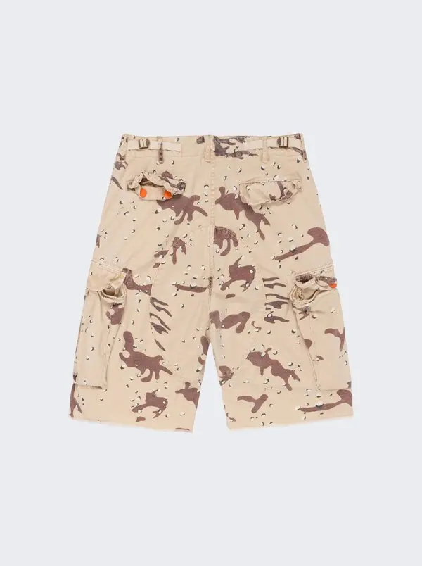 HELLSTAR Camo Shorts - Brown