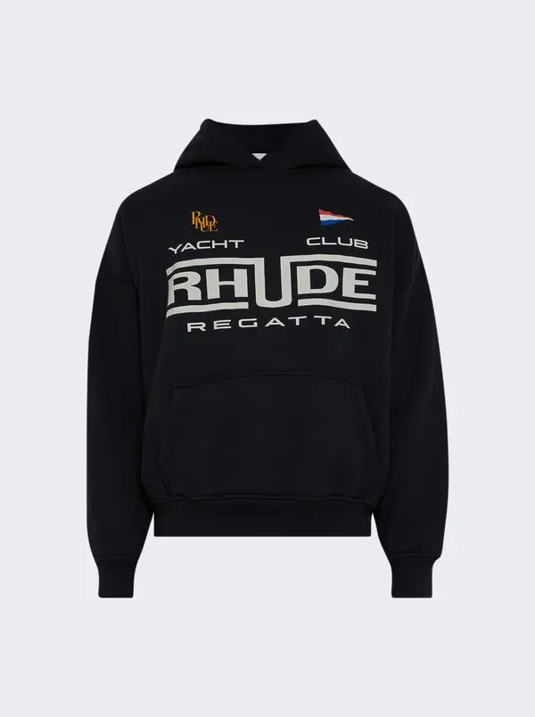 Rhude Regatta Club Hoodie - Black
