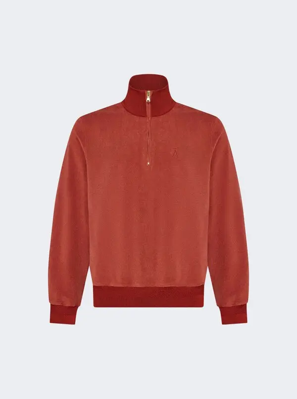 AMAN TENNIS CLUB Terry Half-zip Sweatshirt