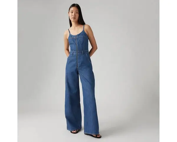 LEVI'S Bustier Denim Jumpsuit - Smashing