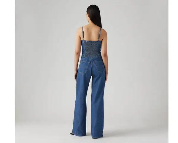 LEVI'S Bustier Denim Jumpsuit - Smashing