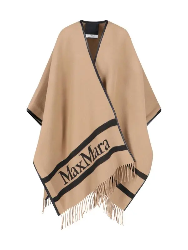 Max Mara Cape "aris - Brown