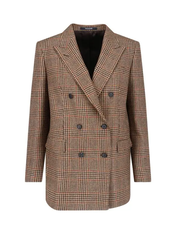Tagliatore J-jasmine Double-breasted Blazer - Brown