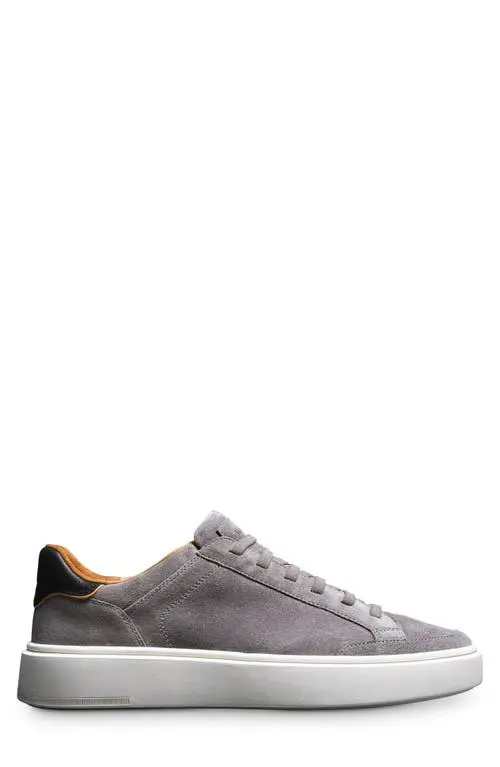 Allen Edmonds Oliver 2 Low Top Suede Sneaker - Grey