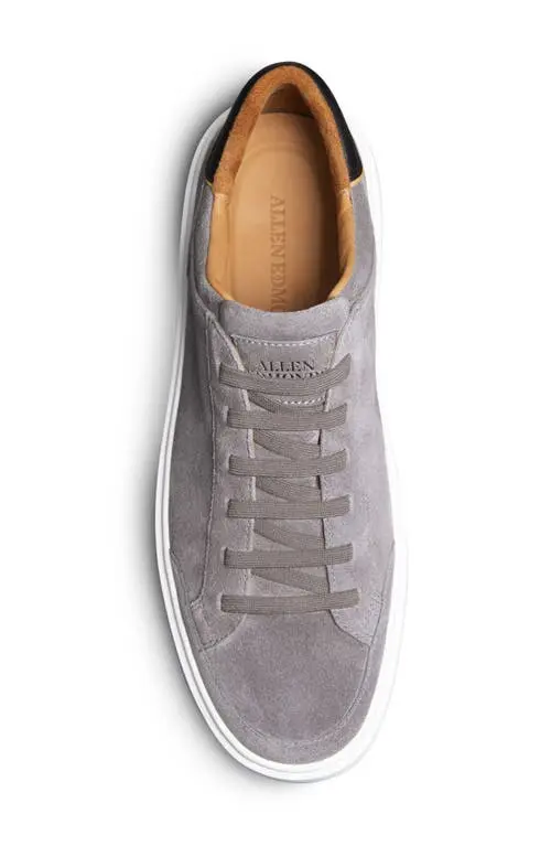 Allen Edmonds Oliver 2 Low Top Suede Sneaker - Grey