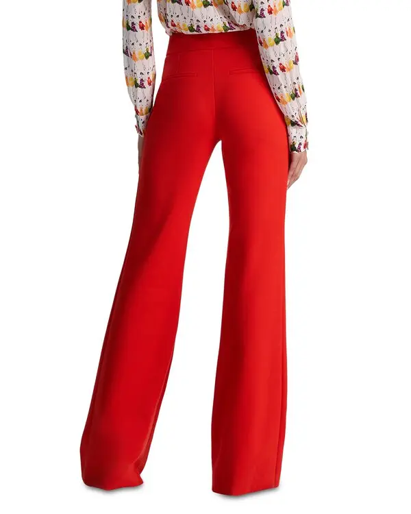Alice + Olivia Andrew Bootcut Pants - Chili Pepper