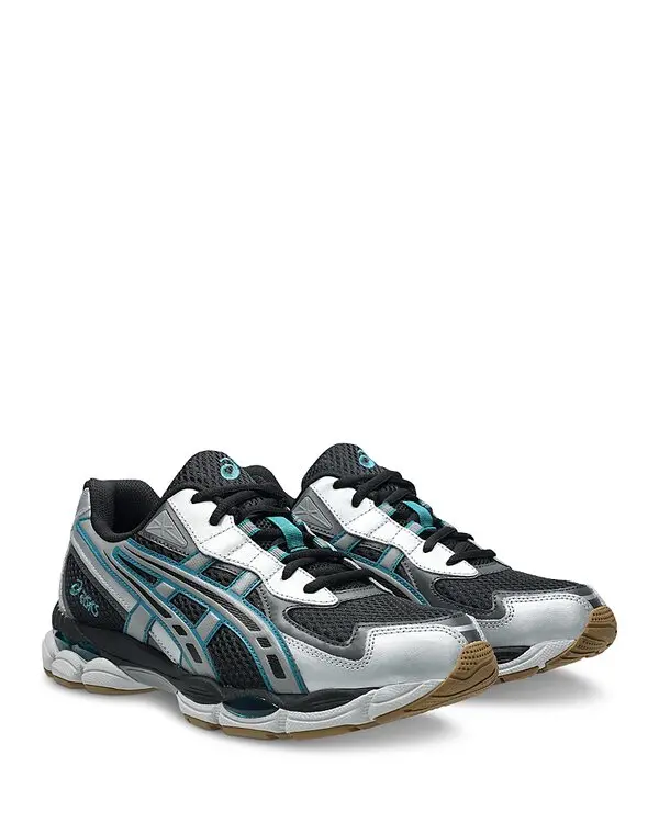 Asics Gel-nyc 2055 Sneakers In Cream/carbon - Black
