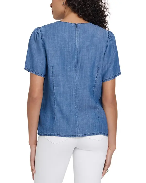 NYDJ Puff Sleeve Tee