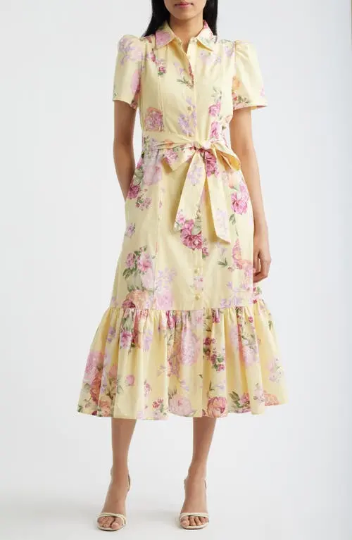 Anne Klein Floral Shirtdress