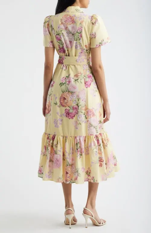 Anne Klein Floral Shirtdress