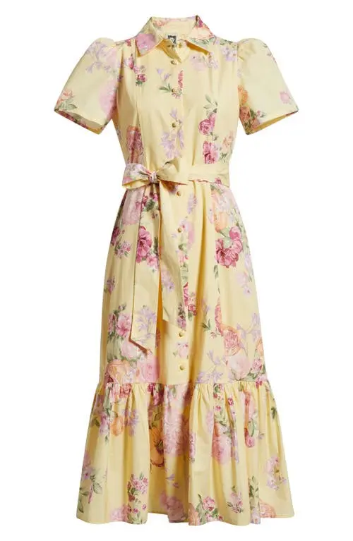 Anne Klein Floral Shirtdress