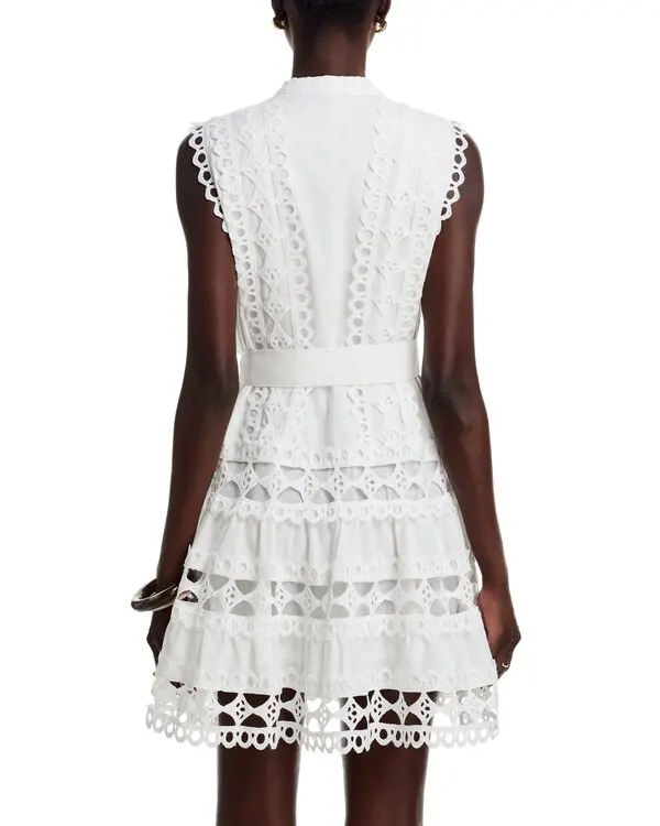 LAYERED WITH LOVE Aubrey Tie Front Shirtdress