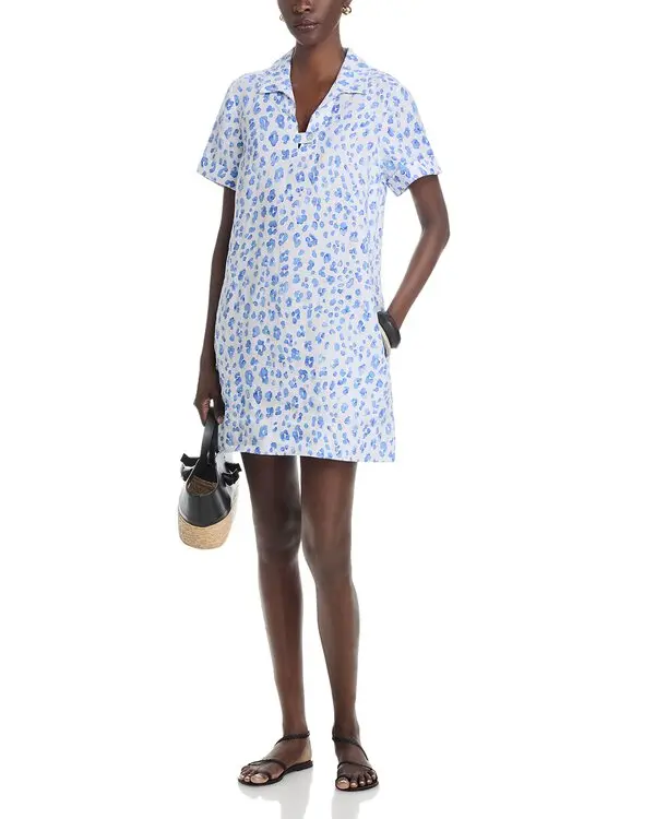 Tommy Bahama Lush Leopard Collared Dress