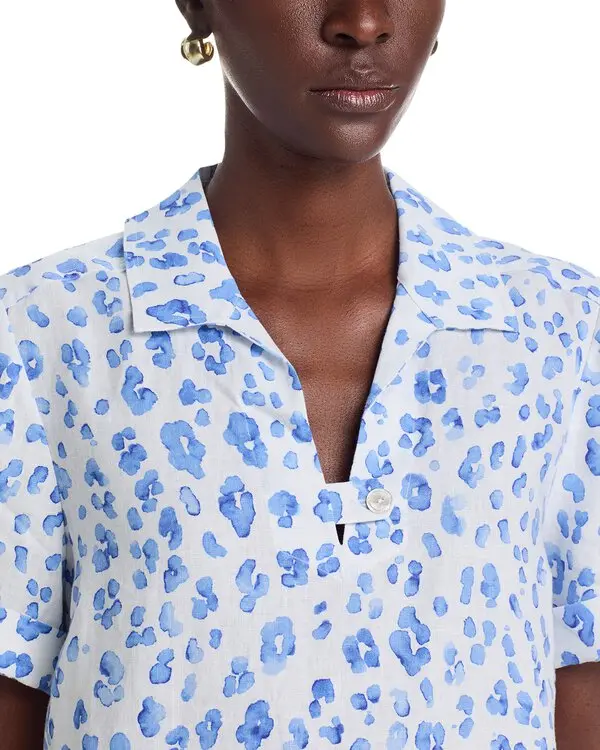 Tommy Bahama Lush Leopard Collared Dress