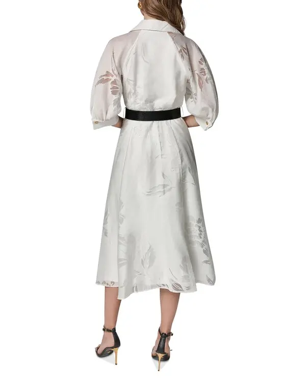 donna karan satin midi shirt dress donna karan satin midi shirt dress Long Sleeve Wrap Satin Midi Dress