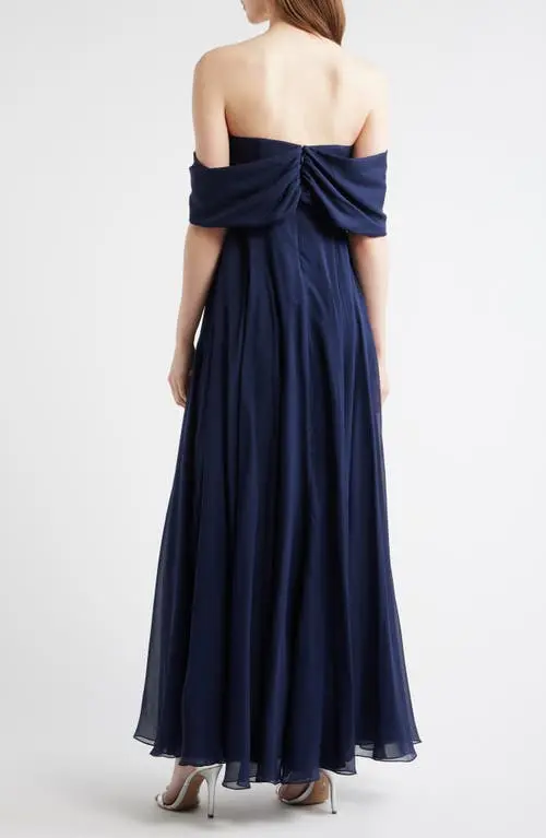 Sachin & Babi Rebecca Rosette Gown