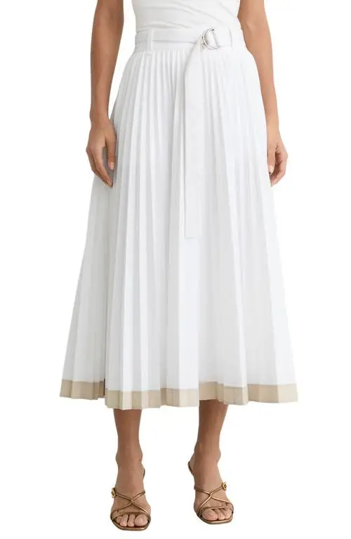 REISS Allora Pleated Skirt