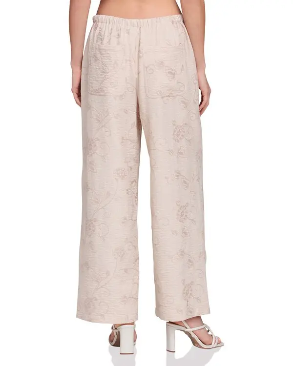 Bagatelle Embroidered Tie Front Pants