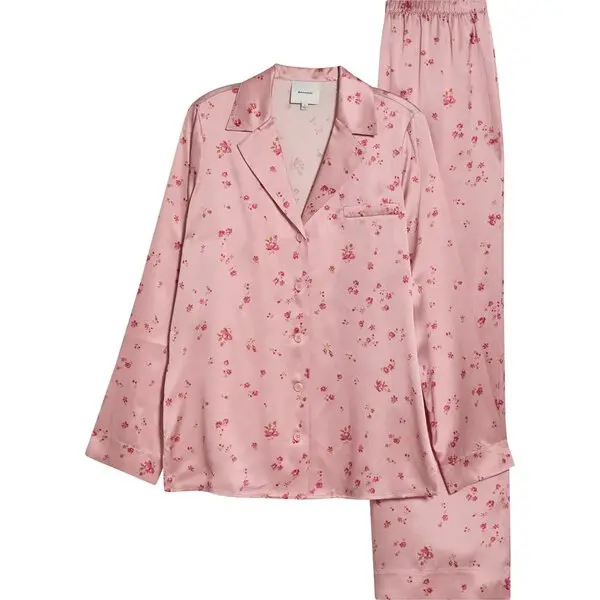 REFORMATION Ella Silk Pajamas - Noelia