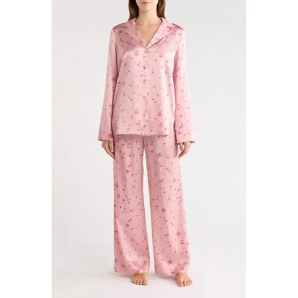 REFORMATION Ella Silk Pajamas - Noelia