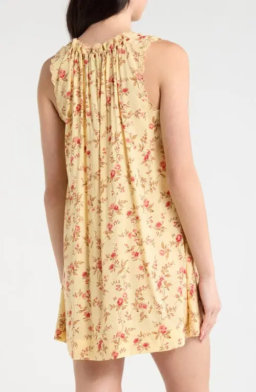 REFORMATION Holly Floral Print Sleep Dress - Wistful