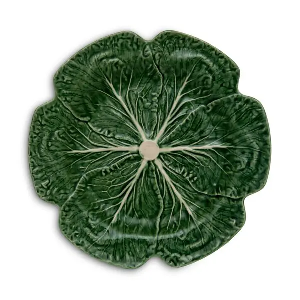BORDALLO PINHEIRO Cabbage Charger Plate, Set Of 2