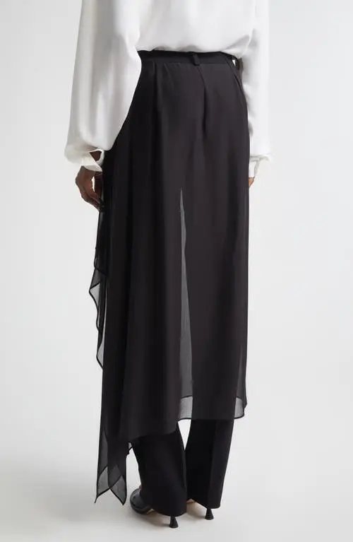 Michael Kors Veiled Stretch Virgin Wool Trousers