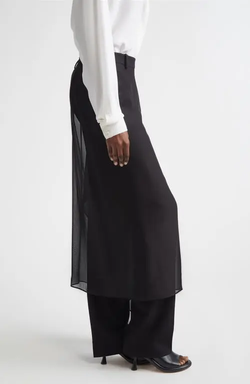 Michael Kors Veiled Stretch Virgin Wool Trousers