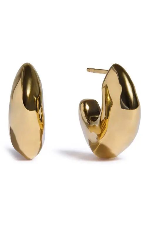 Monica Vinader Odyssey Medium Hoop Earrings - 18k Gold Vermeil