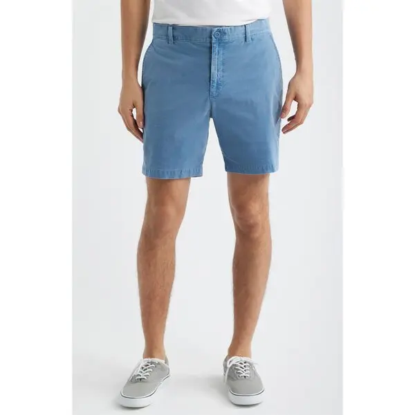 Johnnie-o Barchers Corduroy Shorts - Laguna Blue