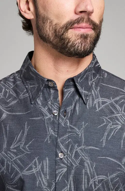 Billy Reid Mélange Reeds Wilson Button-up Shirt