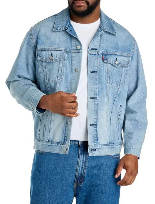 LEVI'S Big & Tall Trucker Jacket - Sun Serf Lightwash