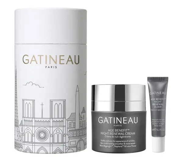 GATINEAU Age Benefit Night Renewal Cream & Night Elixir - One-color