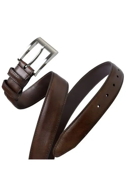 Allen Edmonds Wide Leather Belt - Espresso