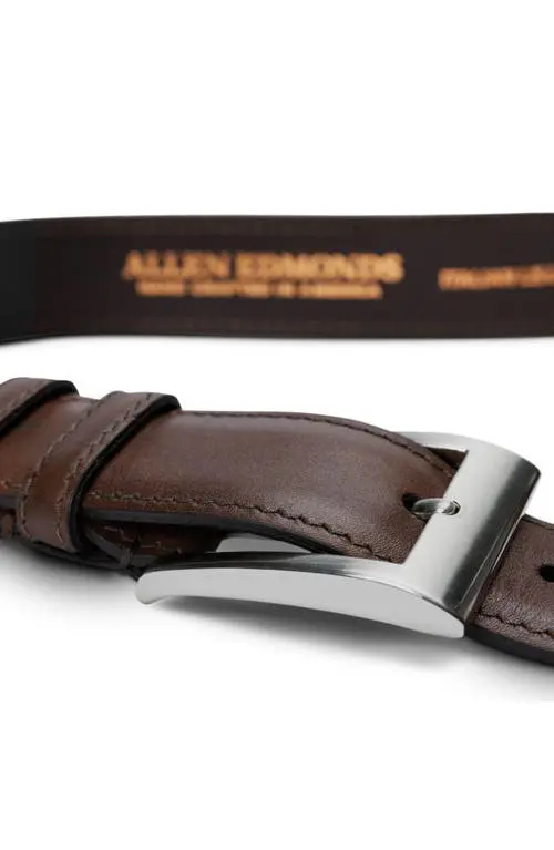 Allen Edmonds Wide Leather Belt - Espresso