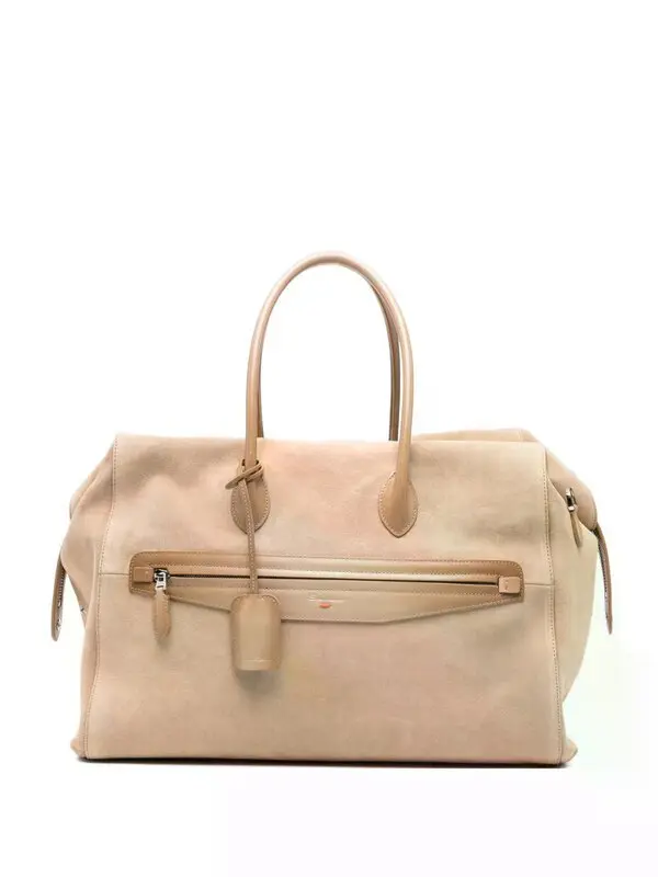 Santoni Zip-fastening Holdall Bag - Neutrals