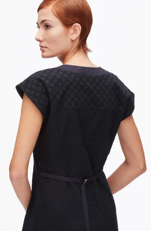 3.1 Phillip Lim Patchwork Broderie Anglaise Dress - Midnight